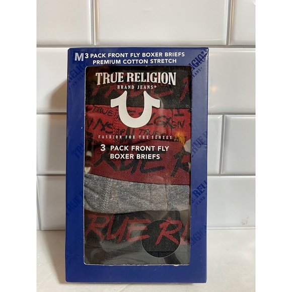 True Religion | Underwear & Socks | Nwt True Religion 3 Pack Front Fly ...